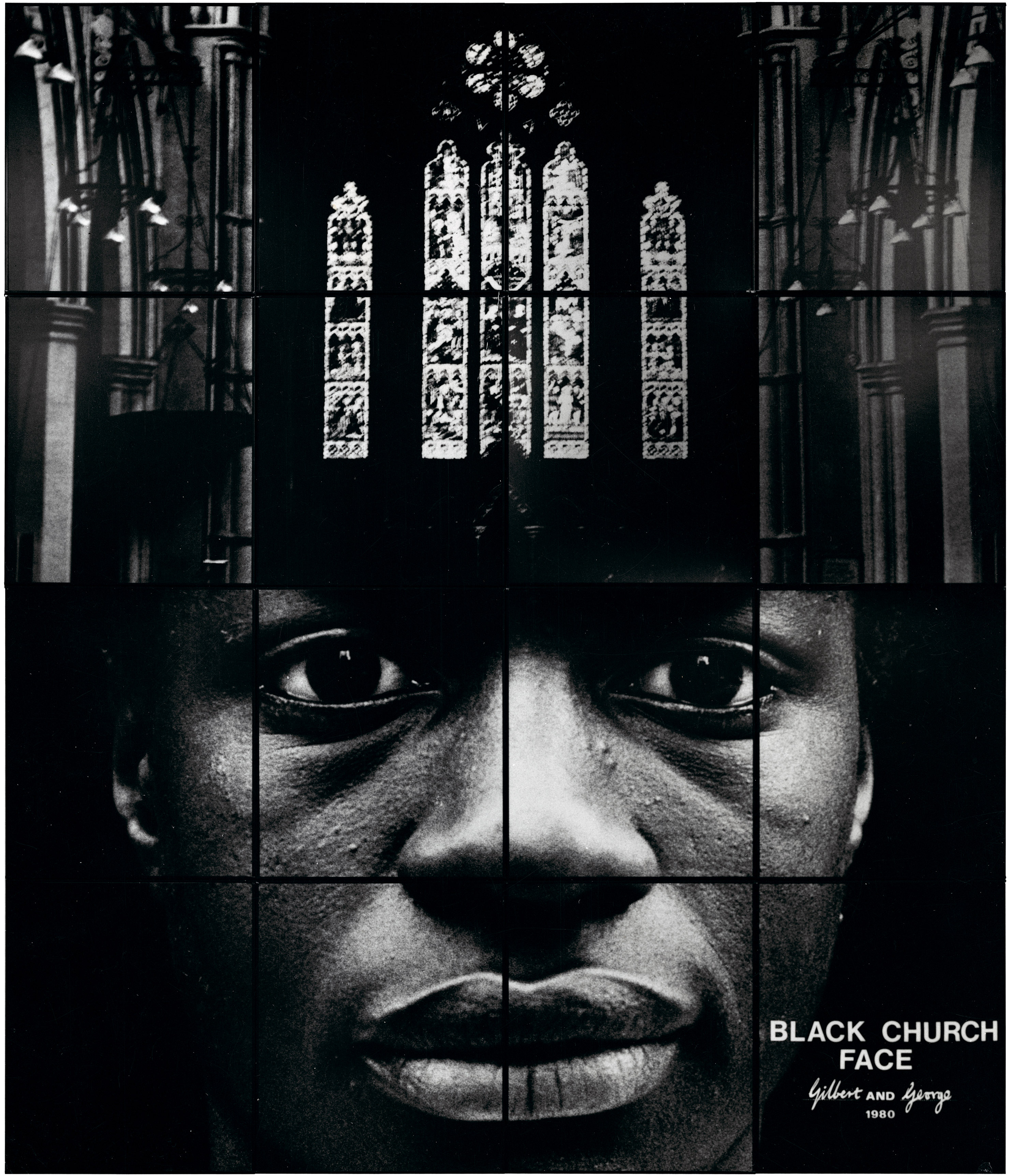 BLACK CHURCH FACE - THE GILBERT + GEORGE CENTRE