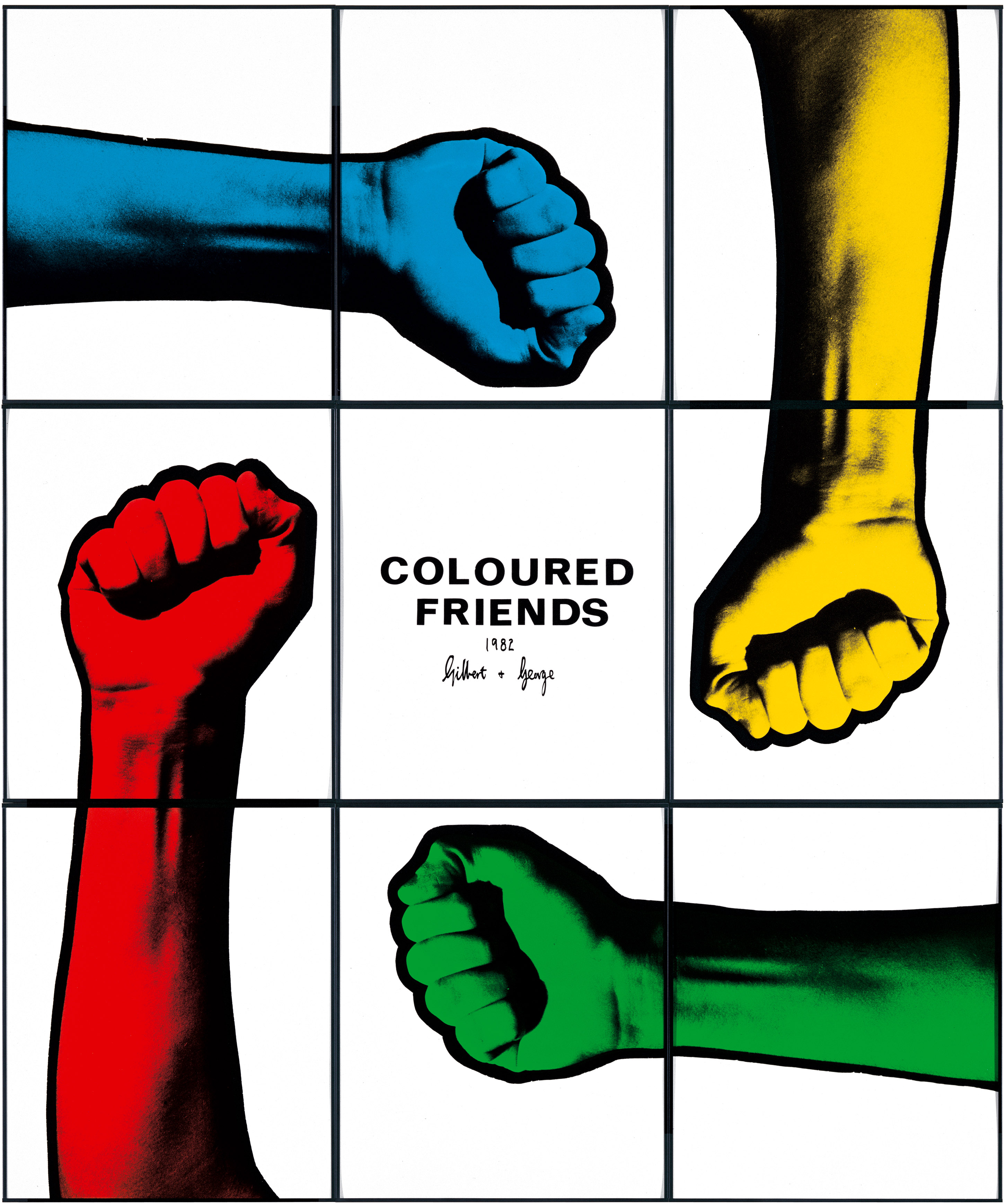 COLOURED FRIENDS - THE GILBERT + GEORGE CENTRE