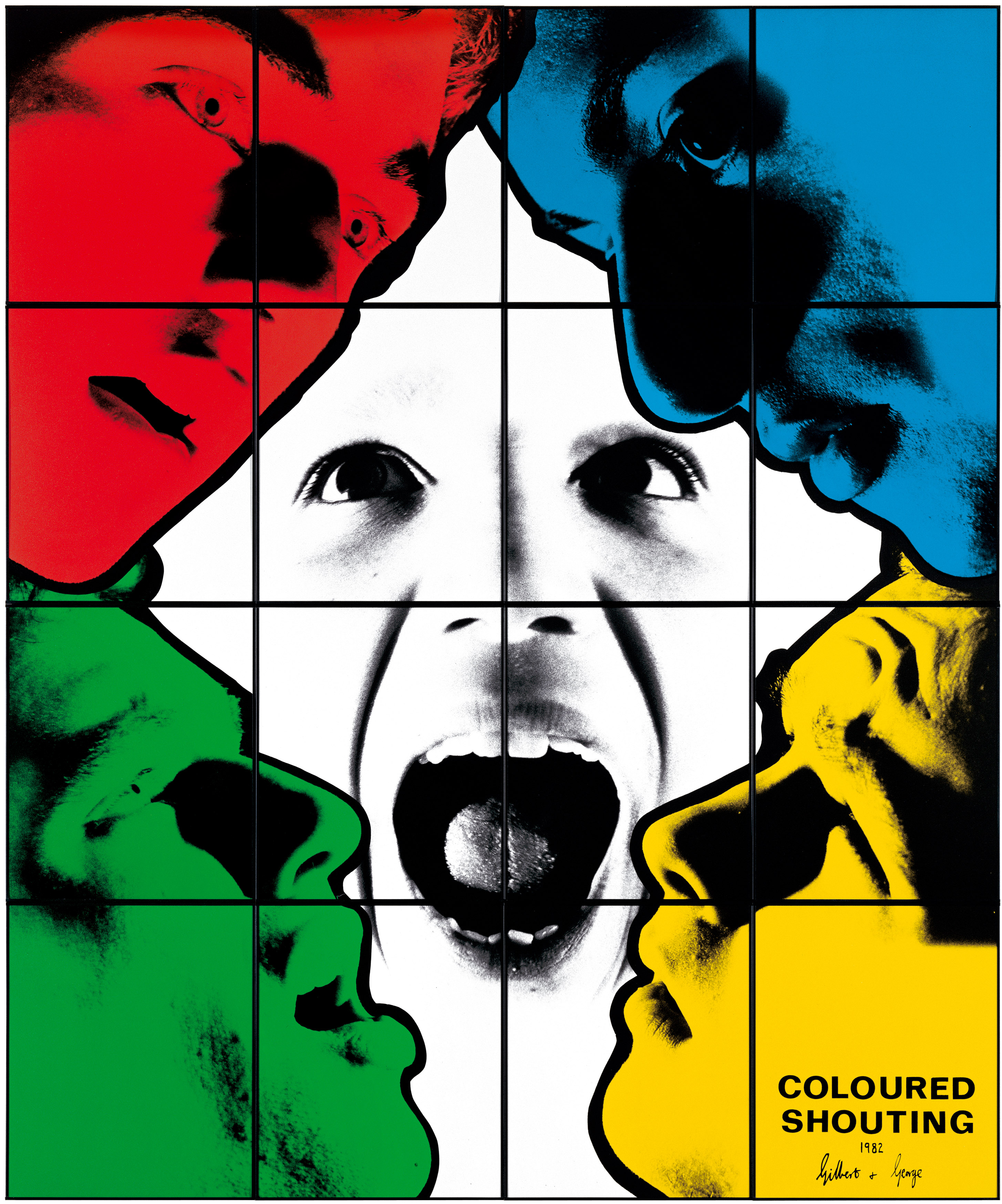 COLOURED SHOUTING - THE GILBERT + GEORGE CENTRE