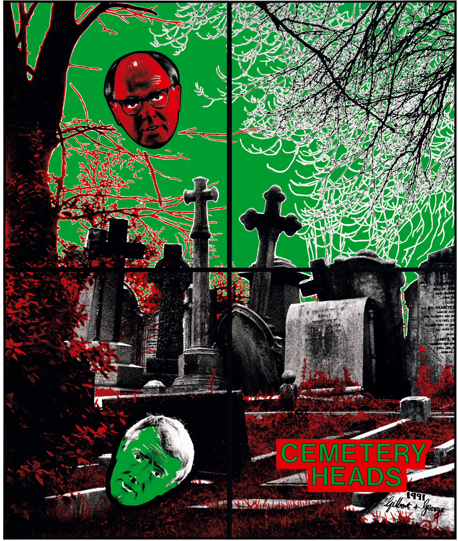 CEMETERY HEADS - THE GILBERT + GEORGE CENTRE