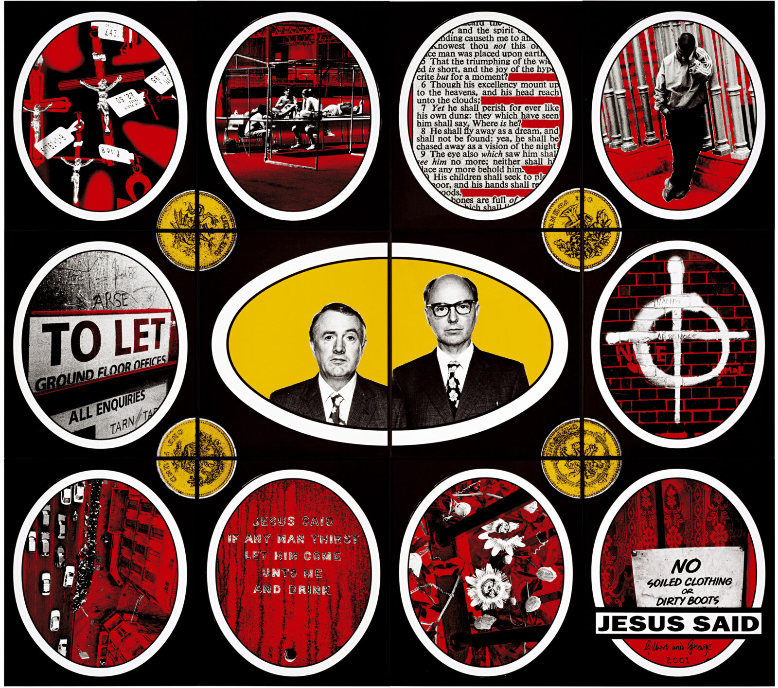 JESUS SAID - THE GILBERT + GEORGE CENTRE