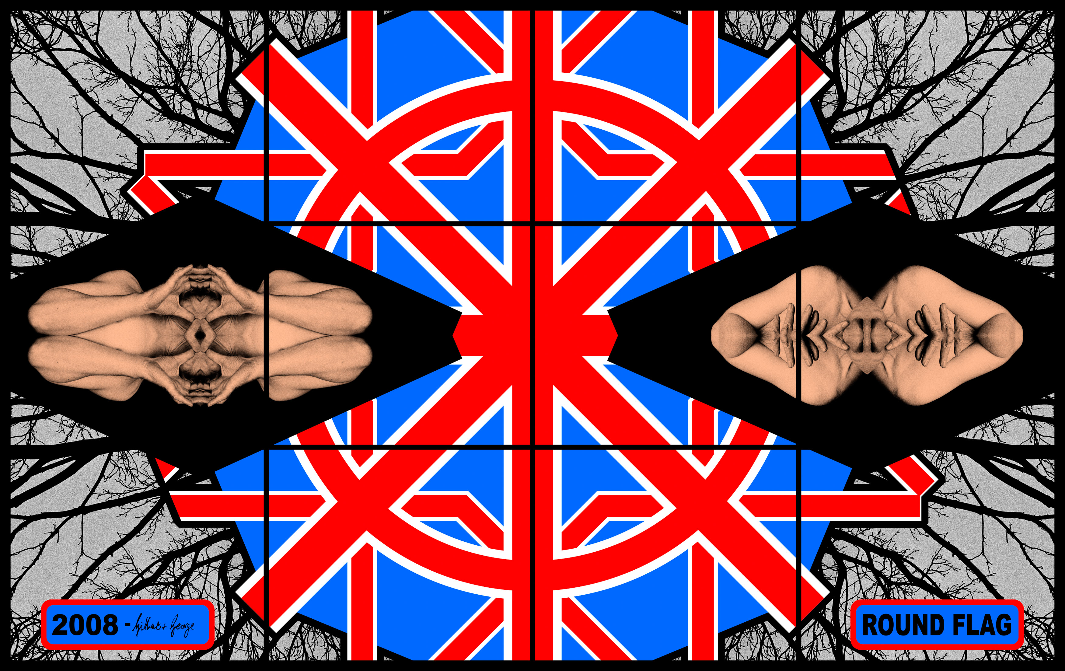 ROUND FLAG - THE GILBERT + GEORGE CENTRE