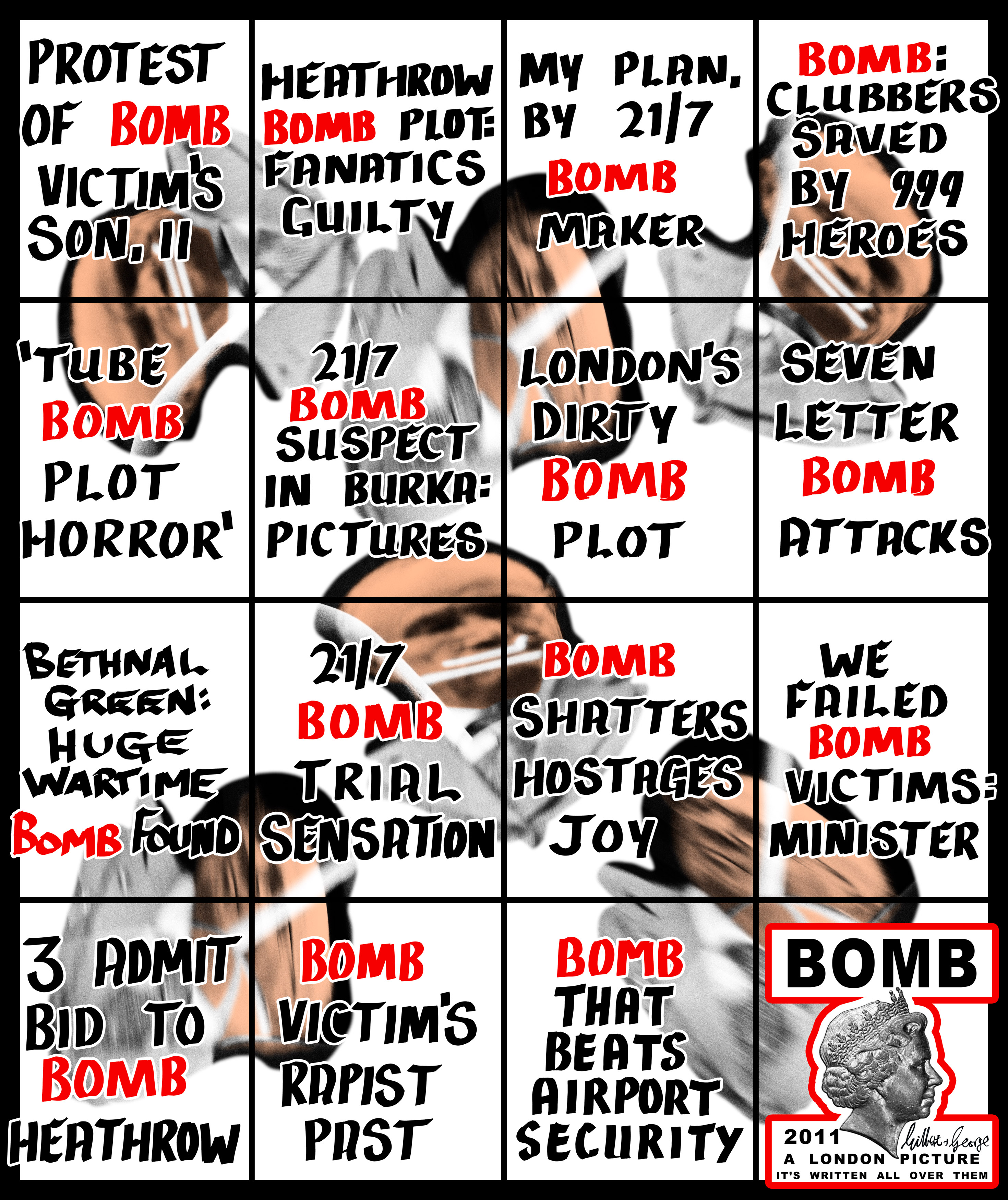 BOMB - THE GILBERT + GEORGE CENTRE
