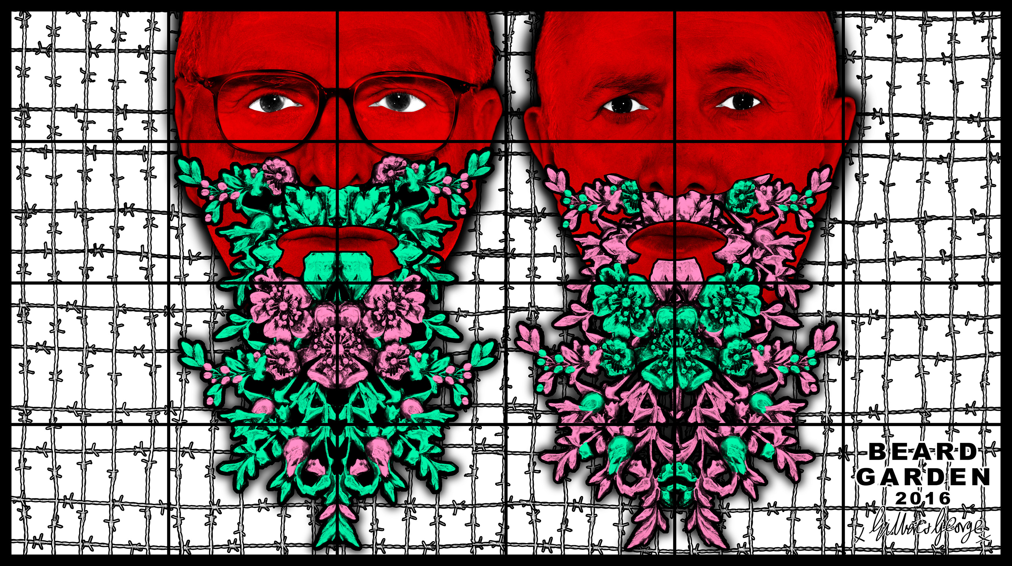 BEARD GARDEN - THE GILBERT + GEORGE CENTRE