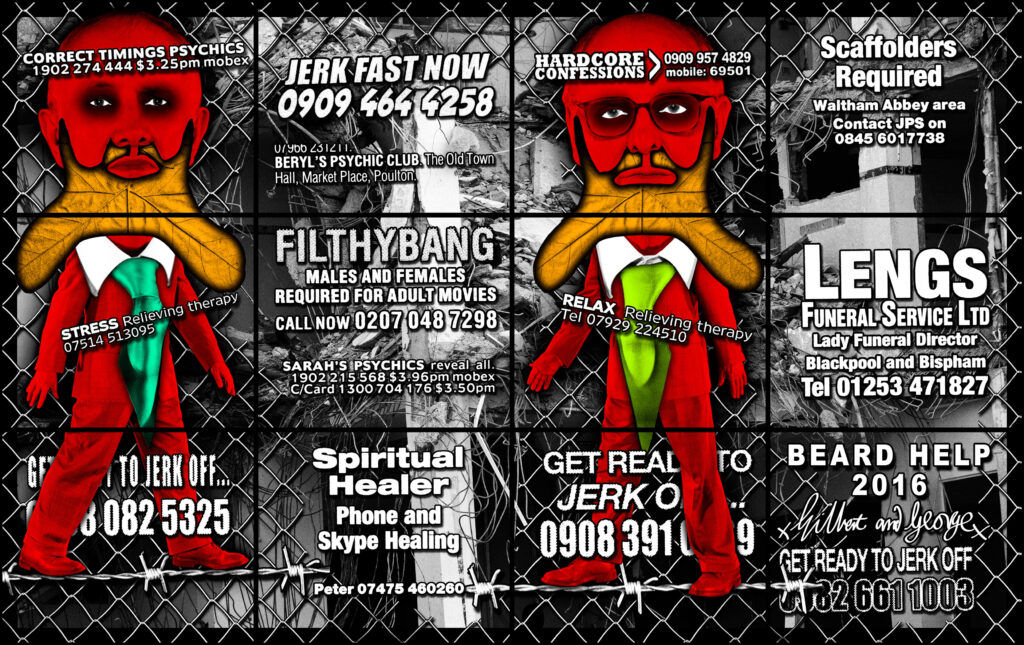 BEARD HELP - THE GILBERT + GEORGE CENTRE