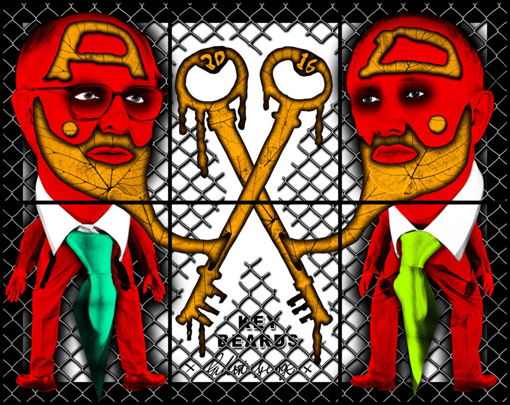 KEY BEARDS - THE GILBERT + GEORGE CENTRE