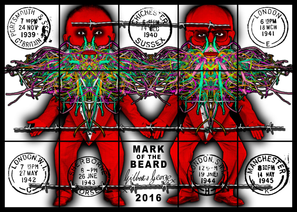MARK OF THE BEARD - THE GILBERT + GEORGE CENTRE