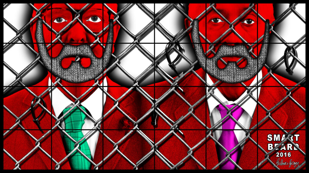 SMART BEARD - THE GILBERT + GEORGE CENTRE